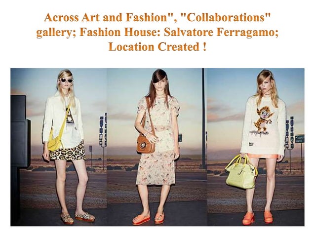 Art and fashion collaborations | PPT