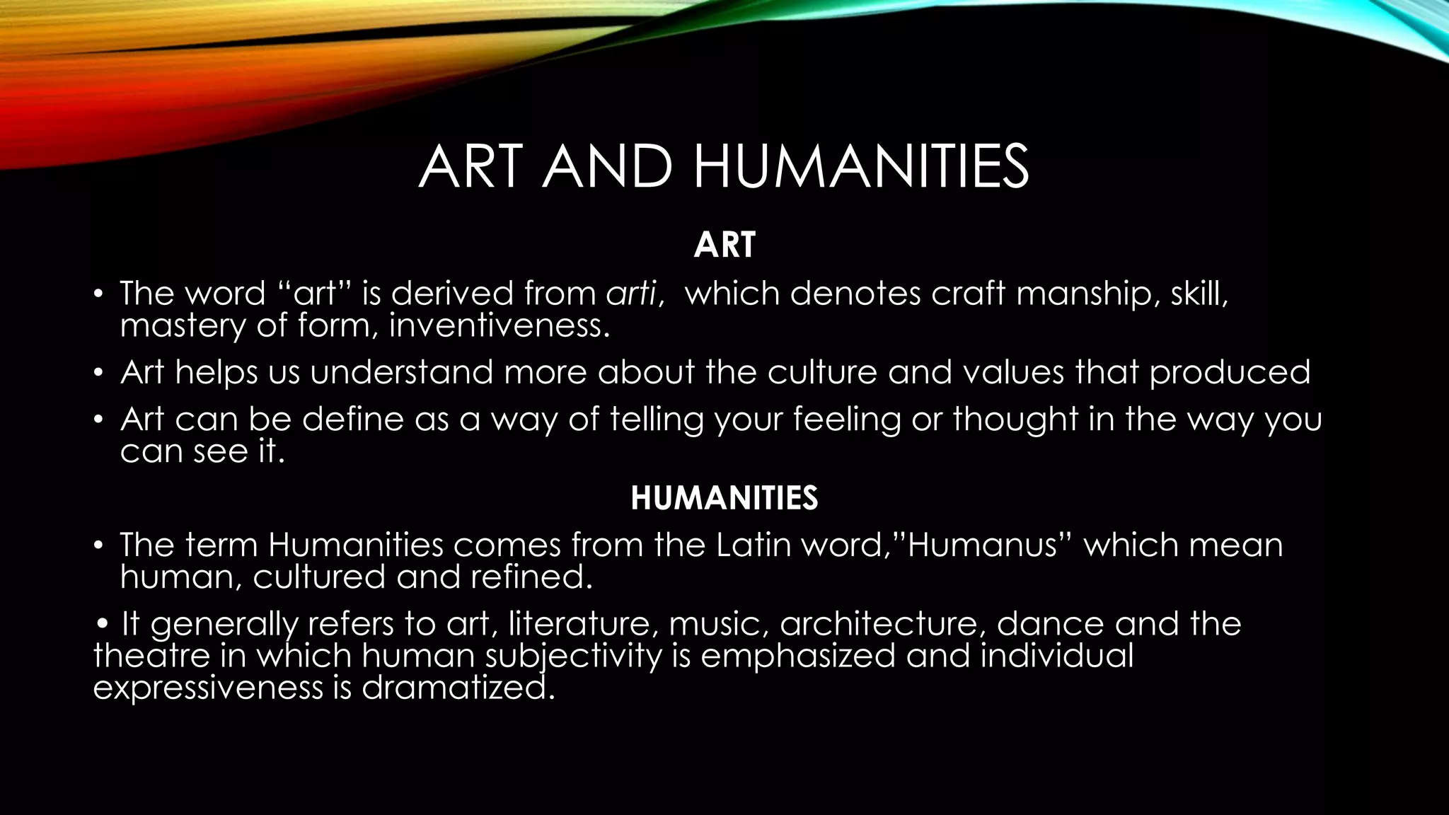 Art and humanities | PDF