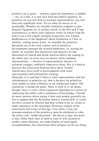 Art and Significant FormFrom Art, 1913. Clive Bell.docx