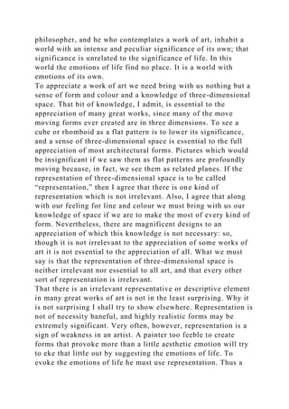 Art and Significant FormFrom Art, 1913. Clive Bell.docx