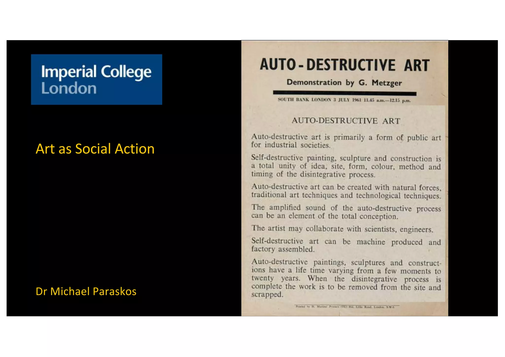 Art and social action | PDF