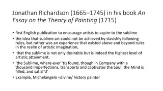 Visual Art and the Sublime | PPTX