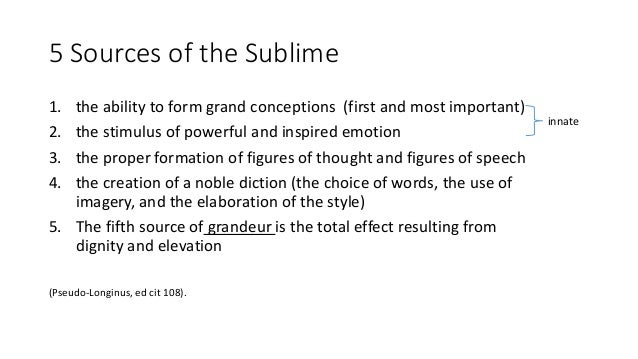 Visual Art and the Sublime