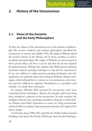 Art And The Unconscious A Semiotic Case Study Of The Painting Process ...