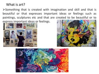 Art and understanding | PPTX