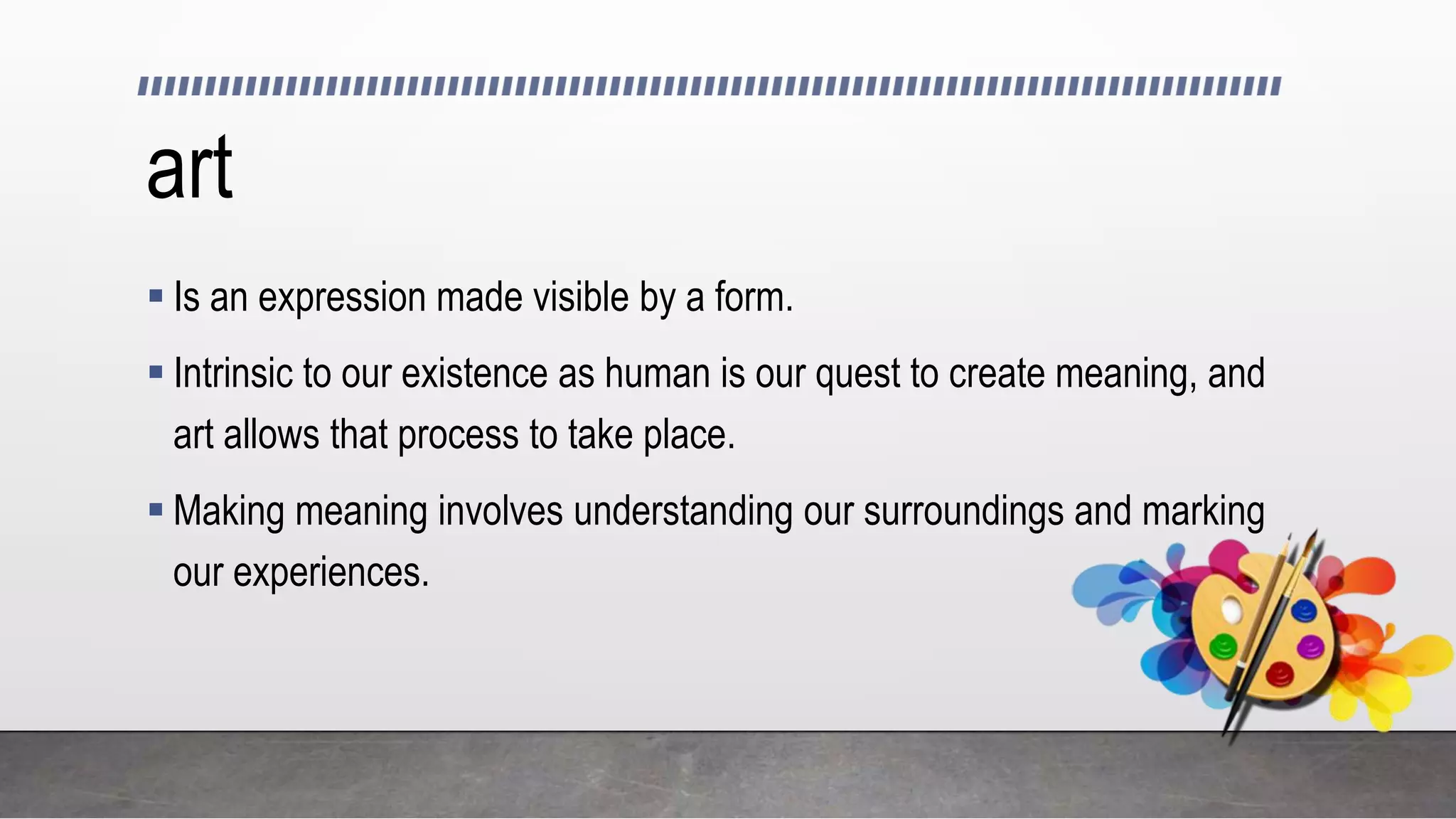 ART APPRECIATION | PPT