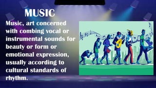 Art Appreciation - Performing Art and Multimedia Art | PPTX