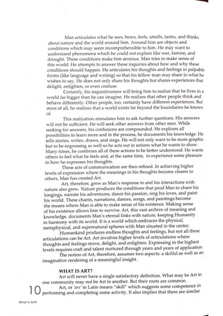 what is art where it made how is it made by man | PDF