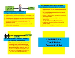 Lecture 1.3 The Humanities and Filipino Personhood | PDF