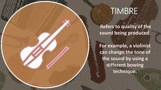 Elements of music | PPTX
