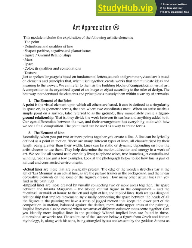 Art Appreciation | PDF