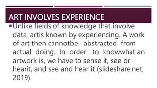 ART APPRECIATION: Visual Arts and Its Classifications.pptx