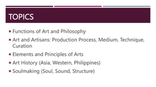 ART APPRECIATION: Visual Arts and Its Classifications.pptx