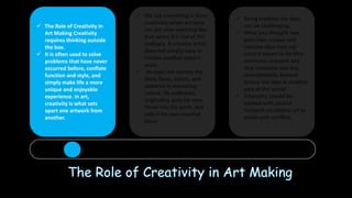 Art Appreciation : Understanding the modern ART.pptx