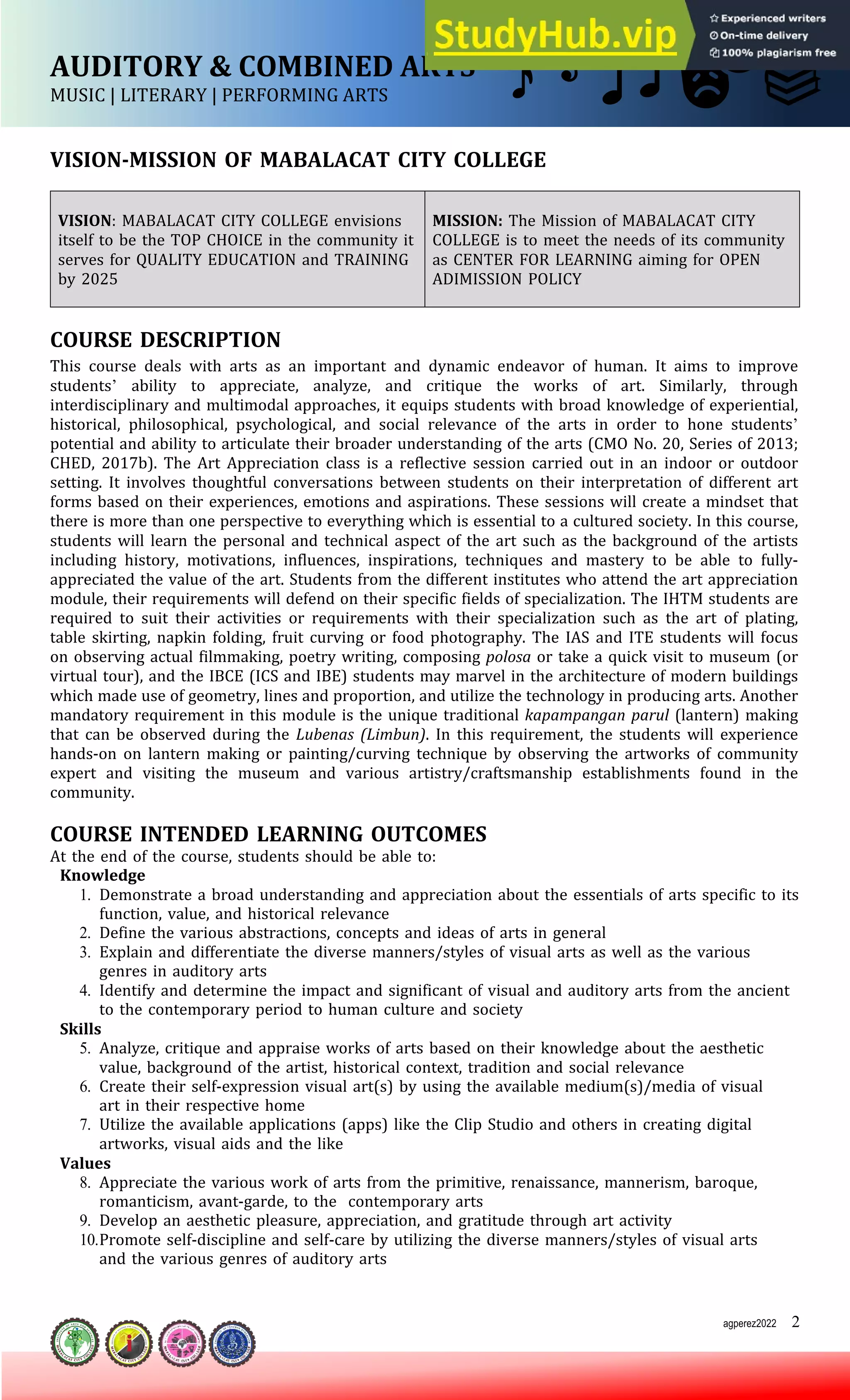 Art Appreciation -Auditory and Combined Arts.pdf