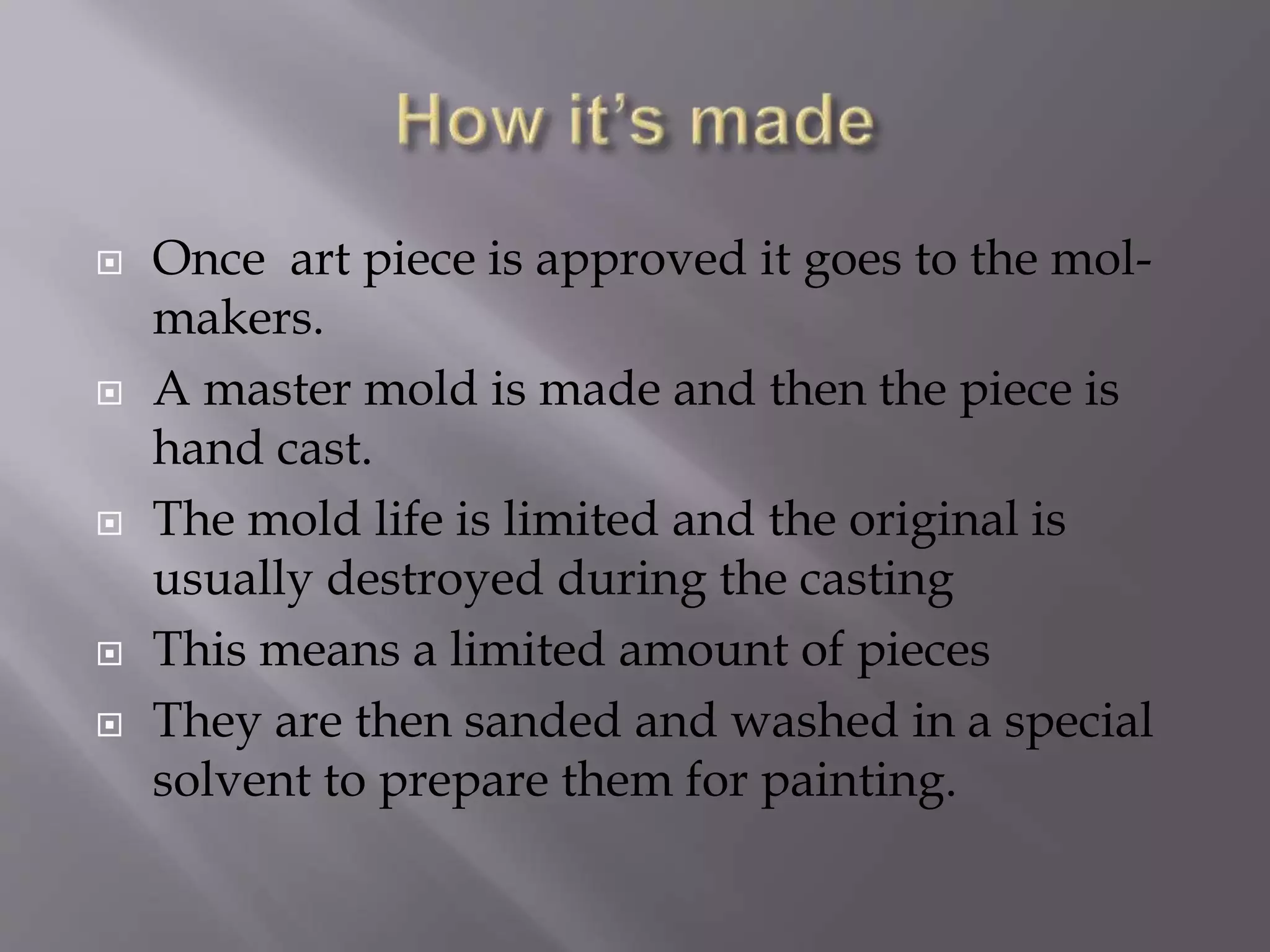 Art appreciation final gayle jackson | PPT