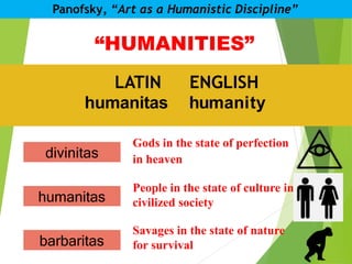 Art Appreciation-Lesson 1: Art as a Humanistic Discipline | PDF