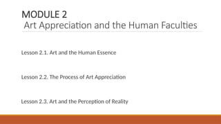 Art Appreciation and Human Faculties.pptx