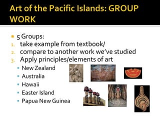 Art Appreciation: Art of Africa and the Pacific Islands | PPT