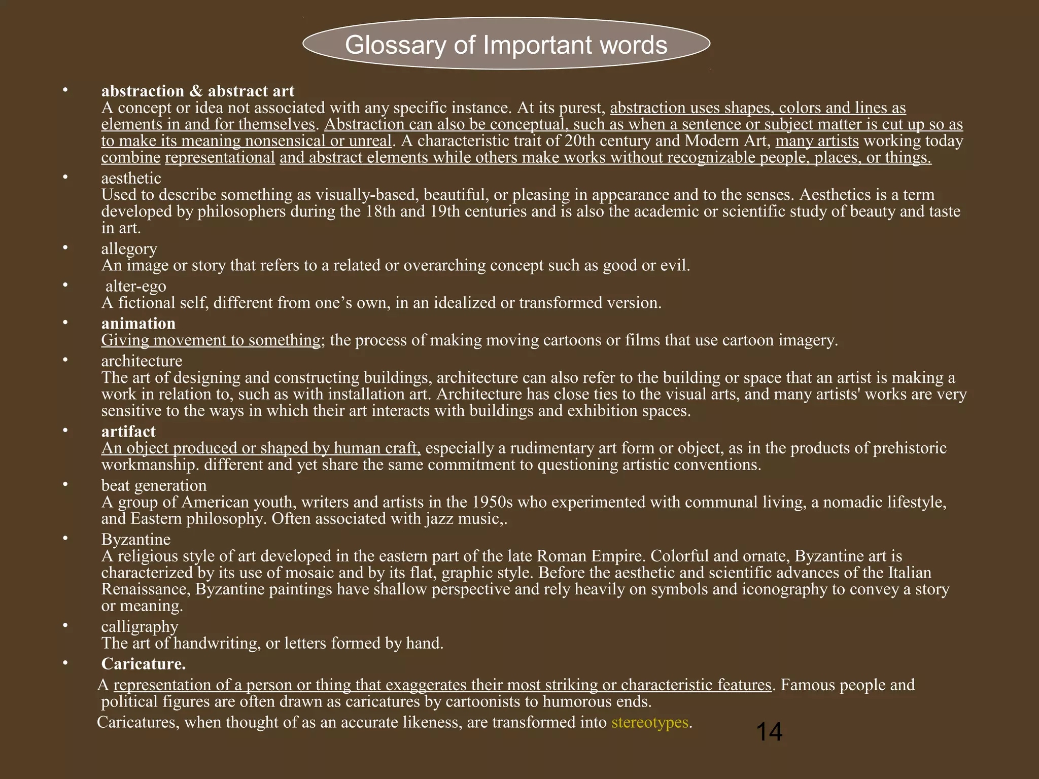 Art appreciation course | PPT