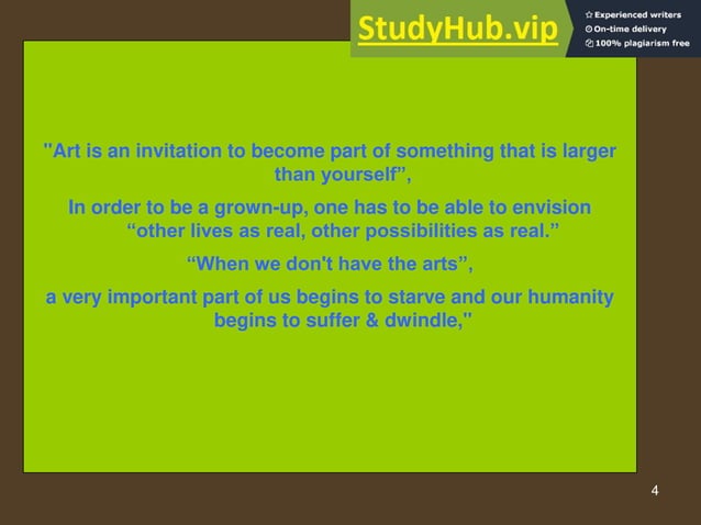 Art Appreciation Course | PPT