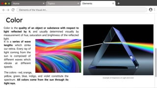 Art Appreciation, Elements & Organization.pptx