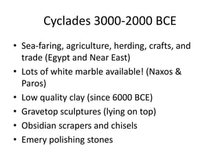 Art Appreciation: Prehistoric & Ancient Mediterranean | PPTX