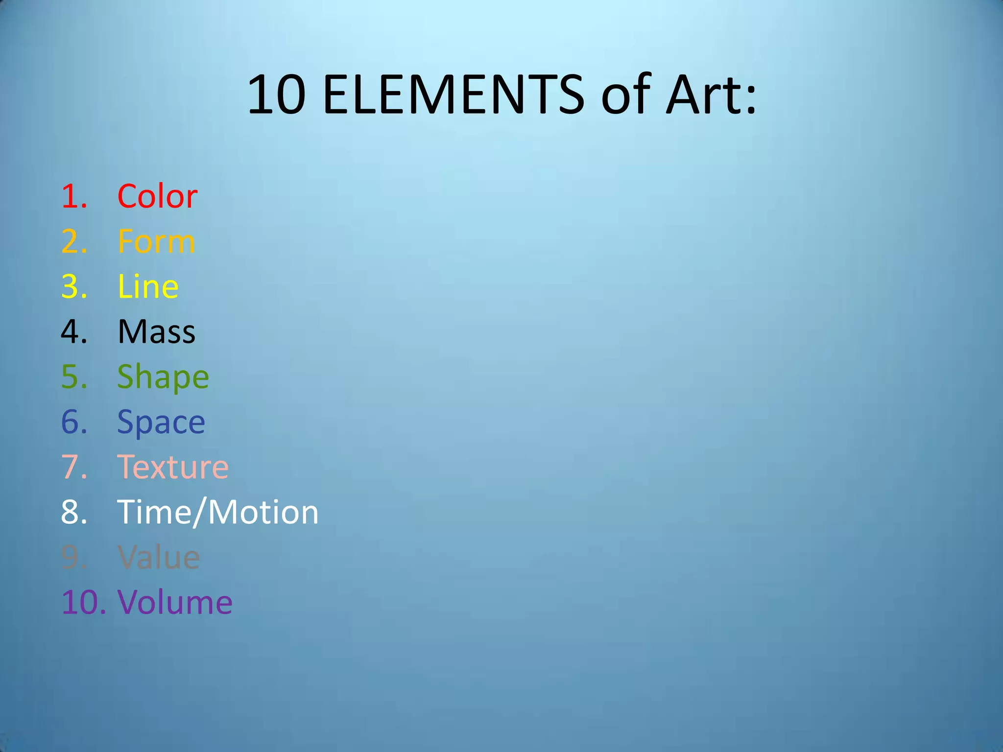 Art Appreciation: Principles & Elements of Art | PPTX