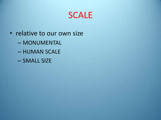 Art Appreciation, Principles of Art: Unity, Variety, Balance, Scale ...