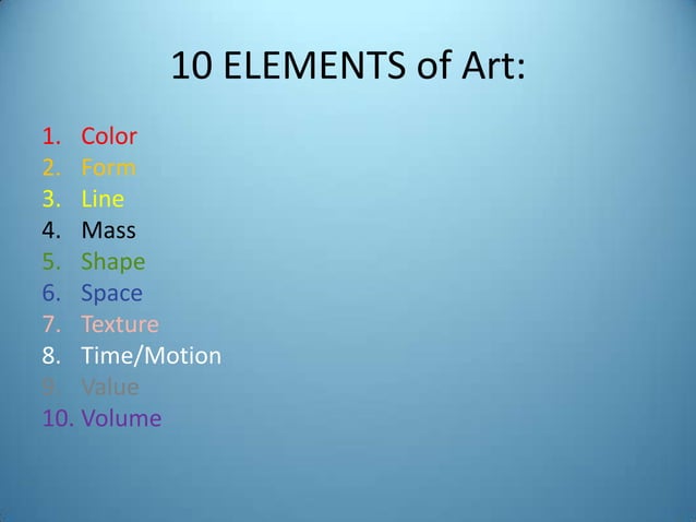 Art Appreciation Principles & Elements of Art: Focal Point, Contrast ...