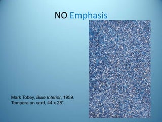 Art Appreciation Principles & Elements of Art: Focal Point, Contrast ...