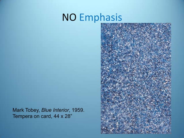 Art Appreciation Principles & Elements of Art: Focal Point, Contrast ...