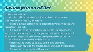 The Assumptions and the Functions of Art.pdf