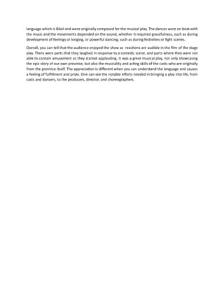 Art App Theater Analysis Bikol Musical Theatre.docx