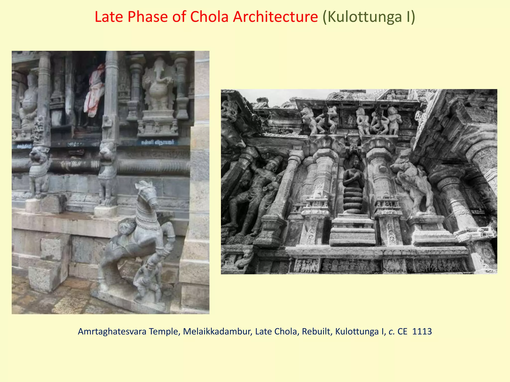 Art and Architectural Heritage of the Cholas | PPTX