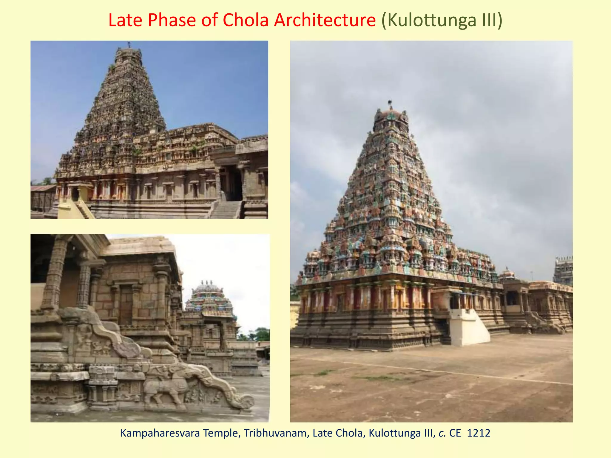 Art and Architectural Heritage of the Cholas | PPTX