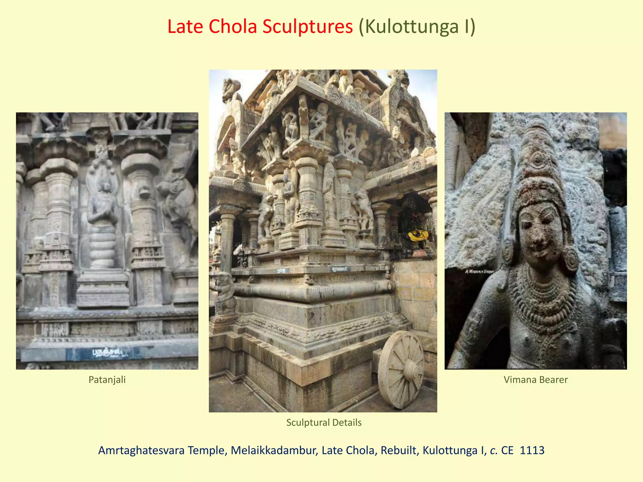 Art and Architectural Heritage of the Cholas | PPTX