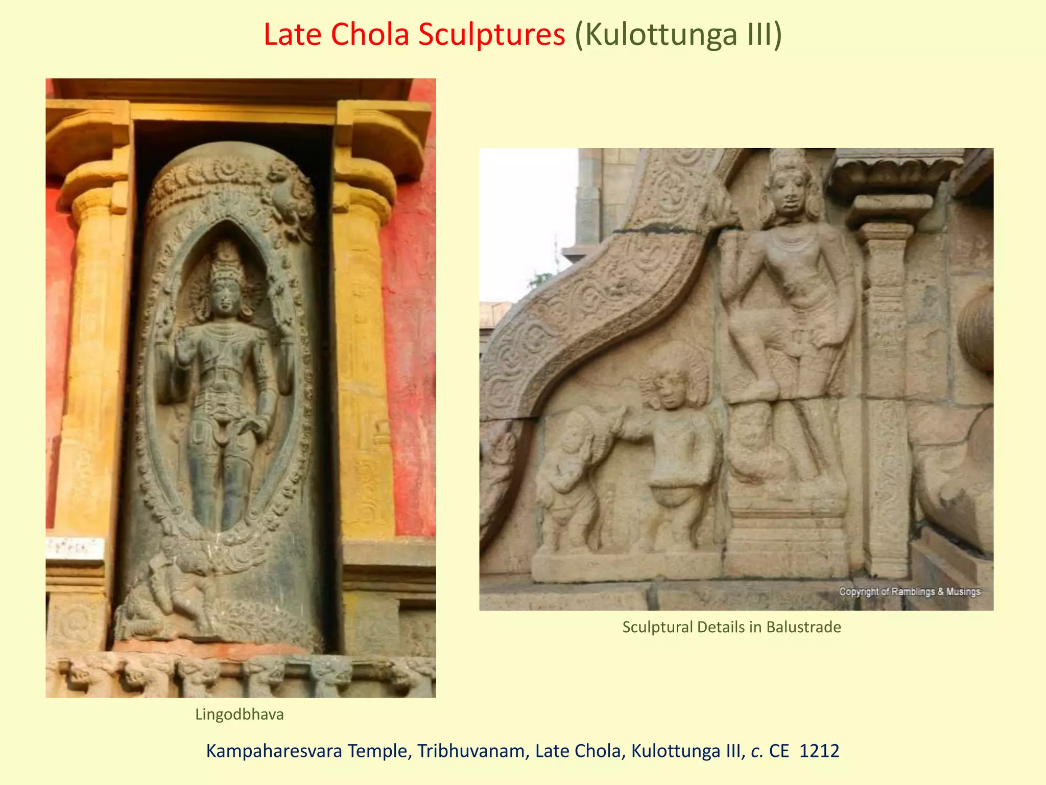 Art and Architectural Heritage of the Cholas | PPTX