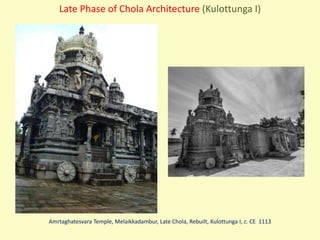 Art and Architectural Heritage of the Cholas | PPTX