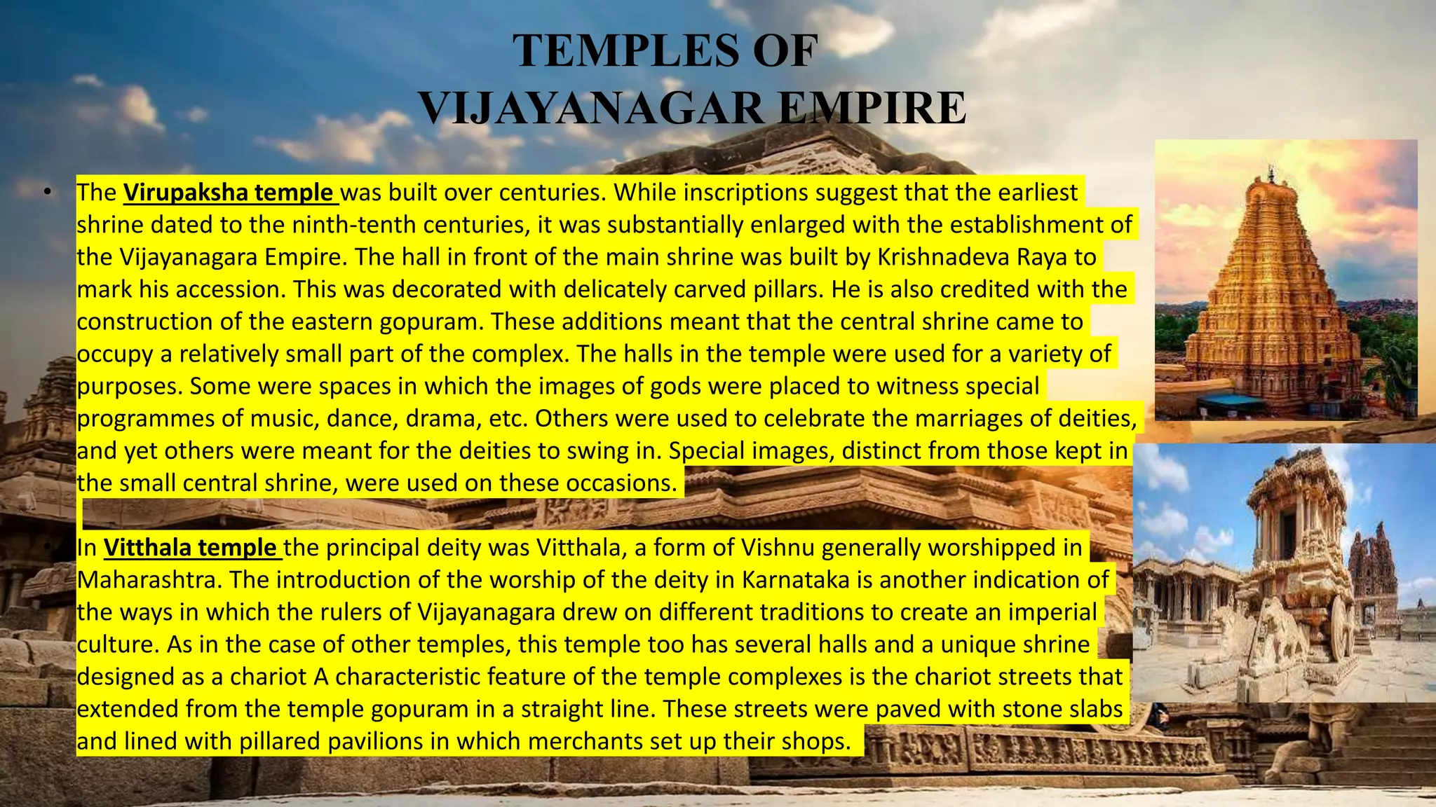 ART & ARCHITECTURE OF VIJAYANAGAR EMMPIRE (Chhavi Priya).pptx