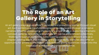 Art as a Storytelling Medium: Telling Tales Through Canvas | PDF