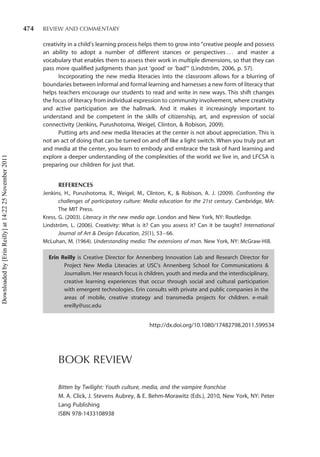 Art as Experience, rather than Appreciation | PDF