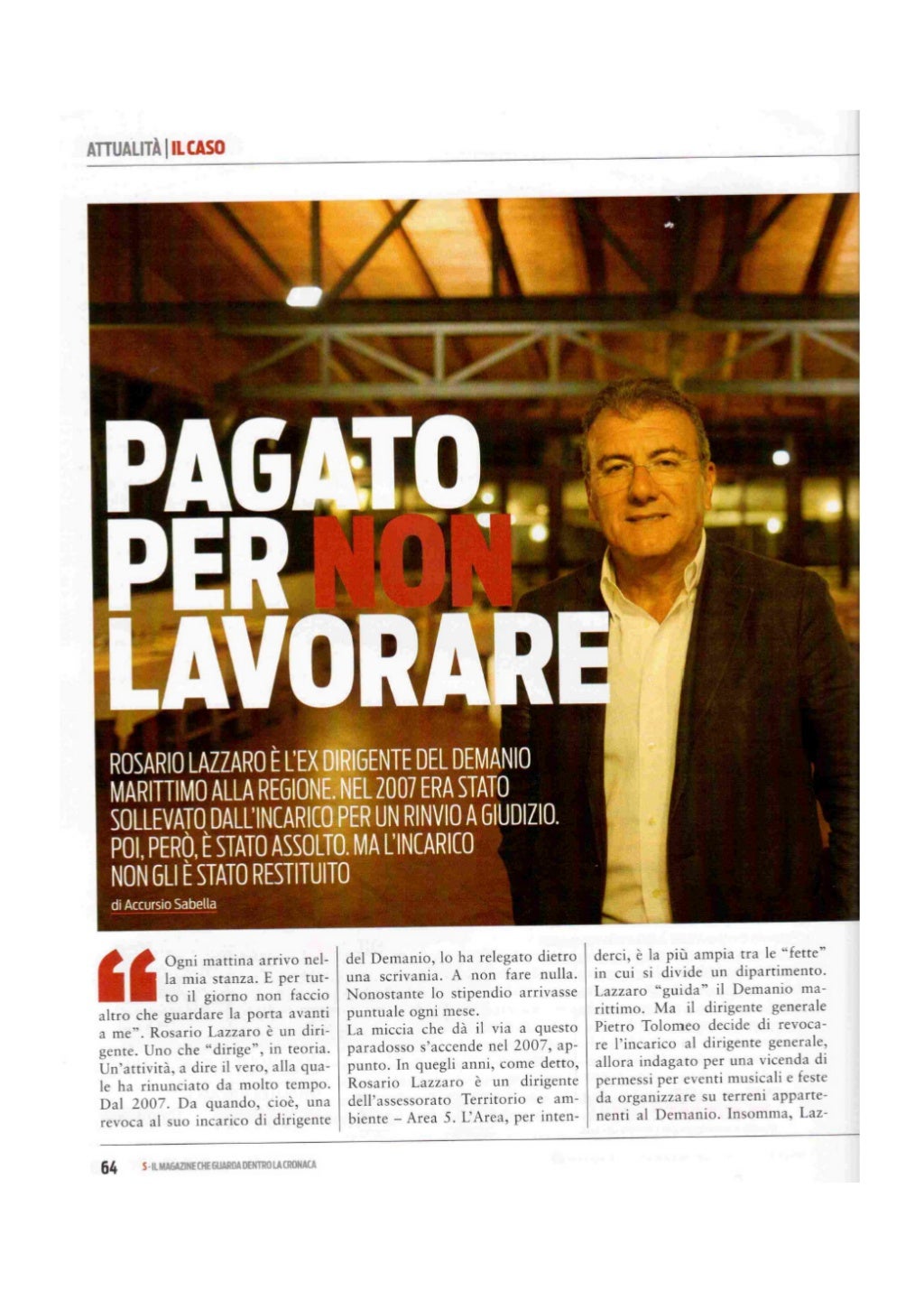 ARTA SICILIA DEMANIO ROSARIO LAZZARO TOLOMEO LOMBARDO INTERLANDI ARNONE ...