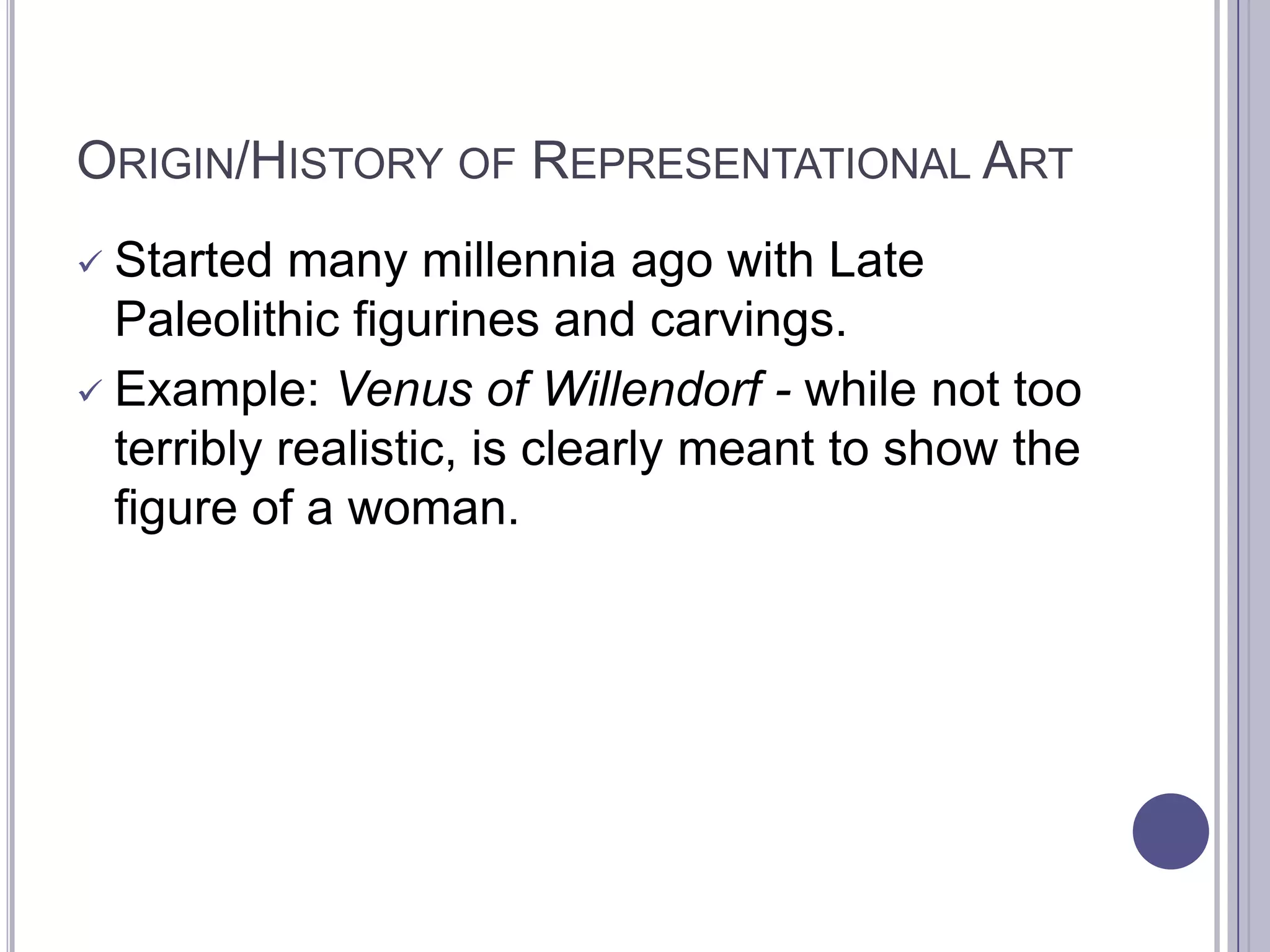 Art as representation | PPTX