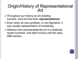 Art as representation | PPTX