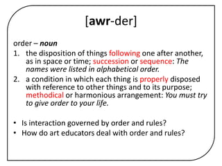 Art as social interaction | PPTX