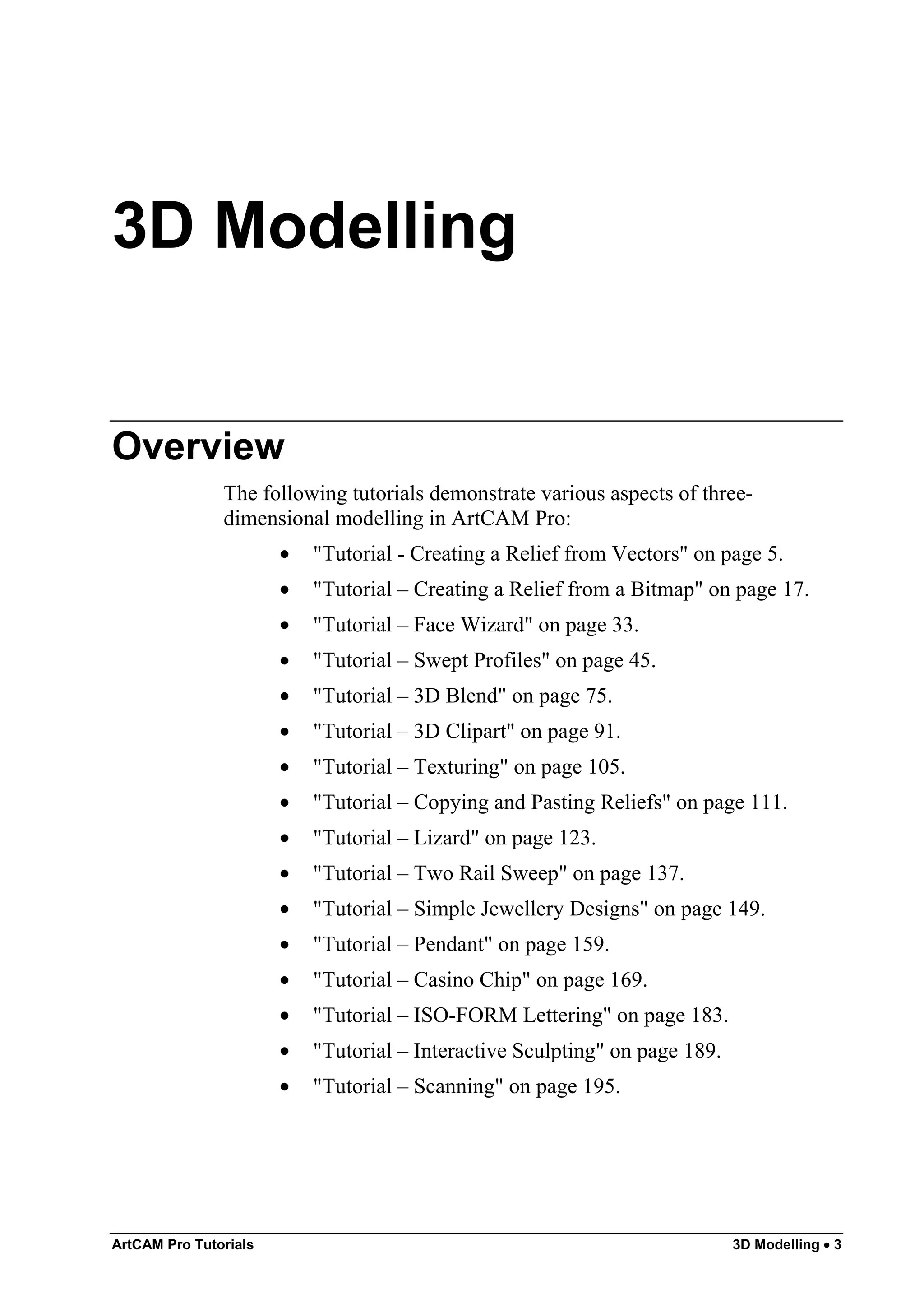 Artcam Pro Tutorial | PDF