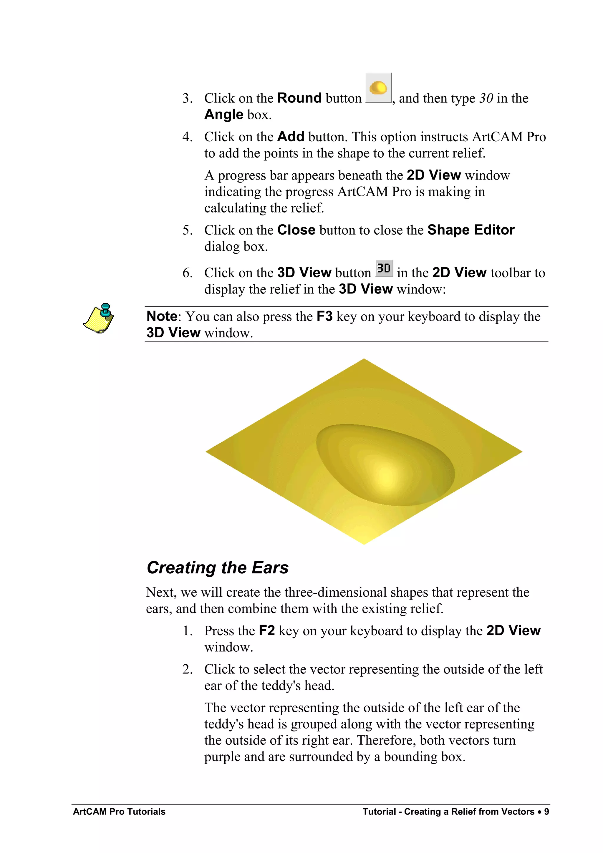 Artcam Pro Tutorial | PDF