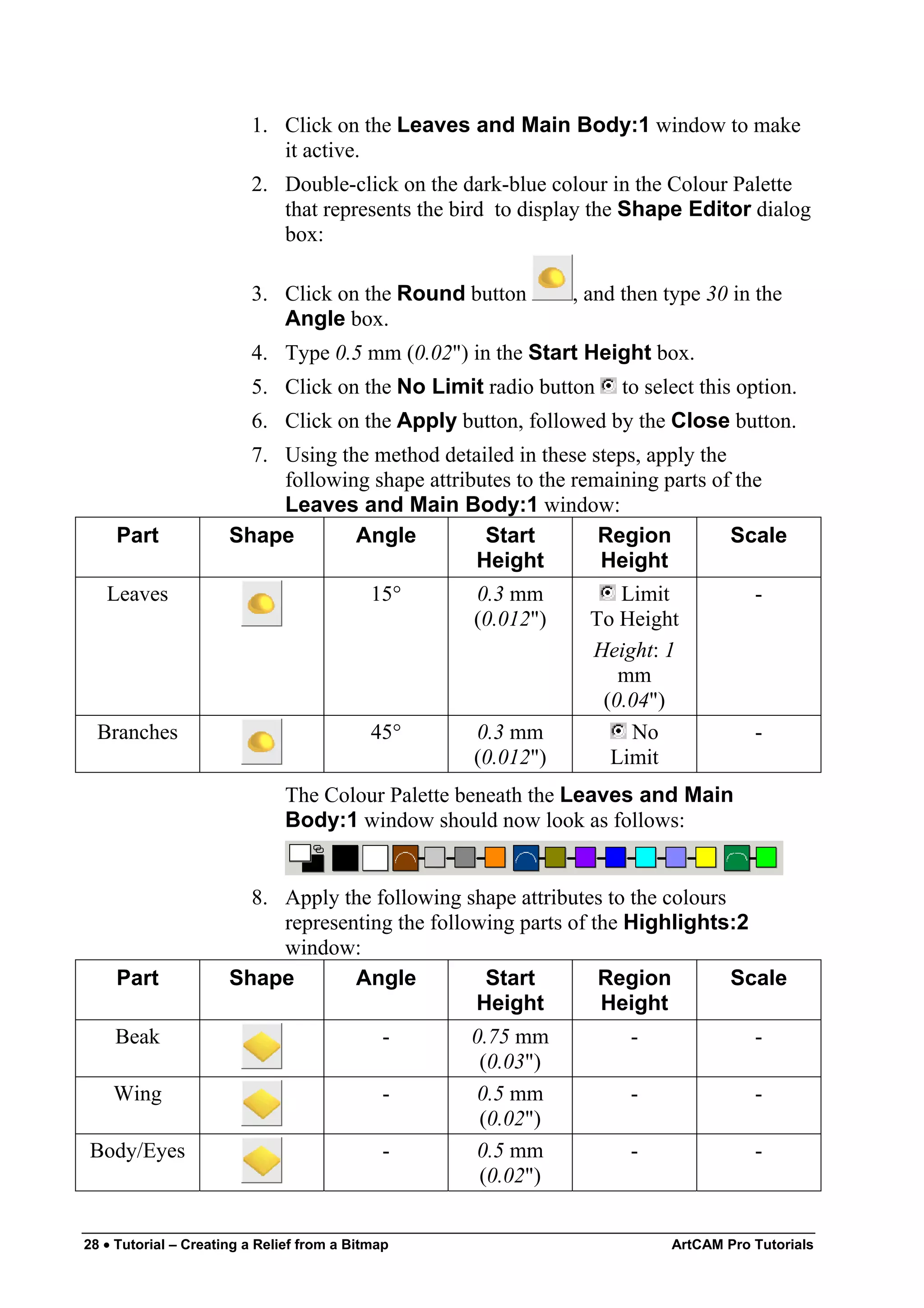 Artcam Pro Tutorial | PDF