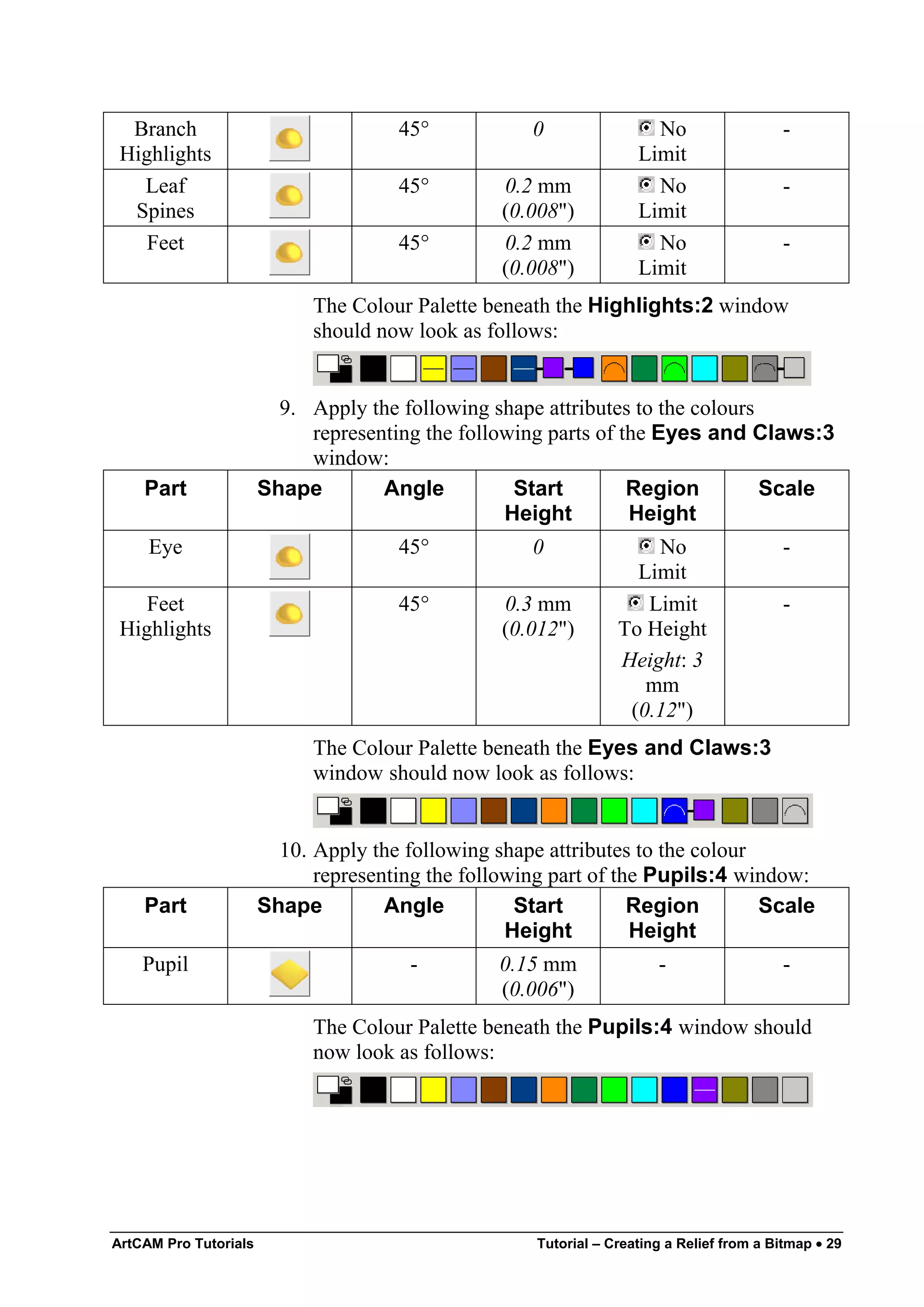 Artcam Pro Tutorial | PDF